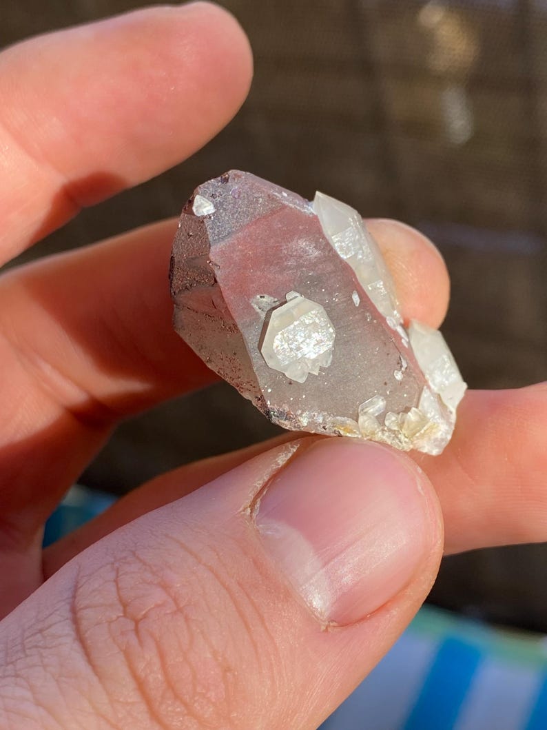 Scarlet King Smarmy Quartz Crystal! - Etsy