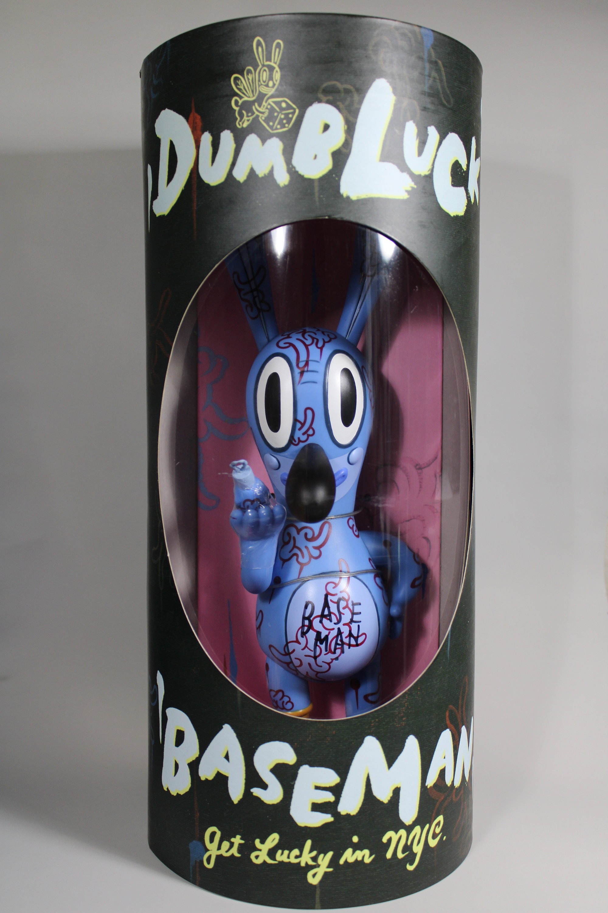 Signed-gary Baseman's Dumb Luck Rabbit NYC Edition - Etsy