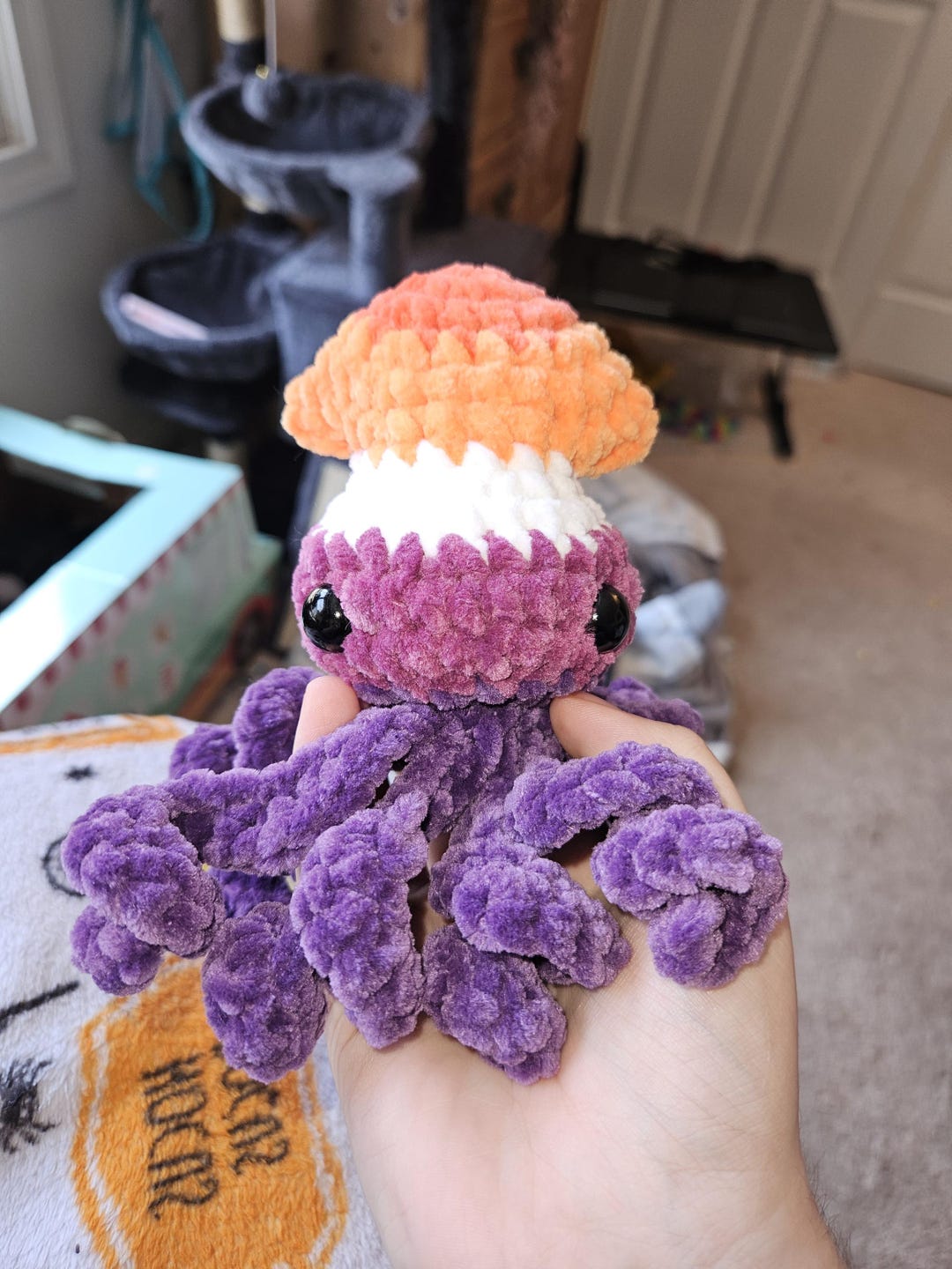 Lesbian Flag Squid - Pride Plush - Etsy