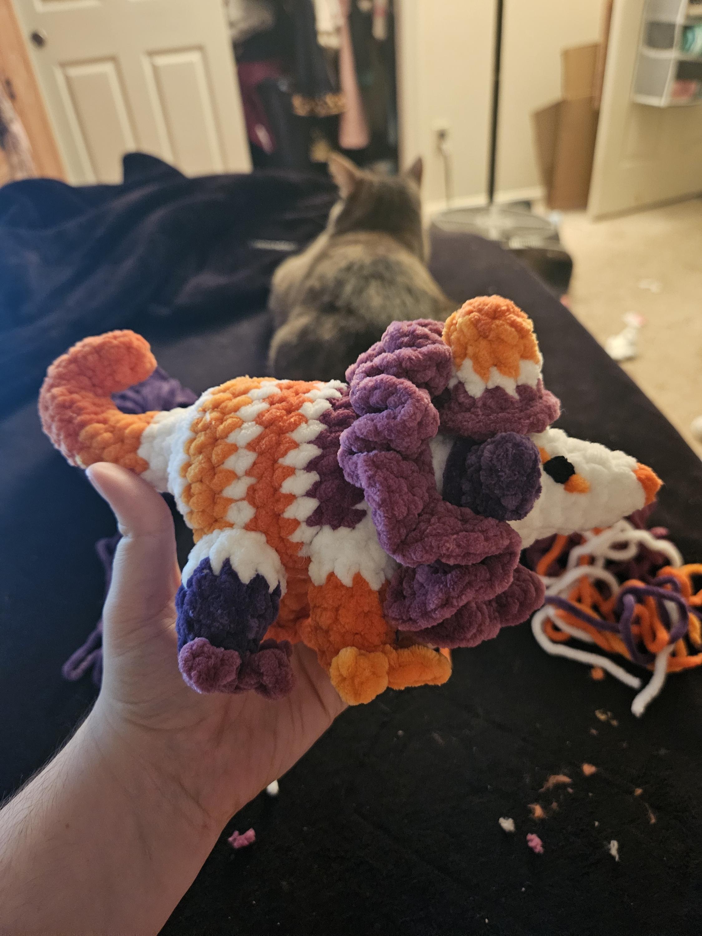 Lesbian Clown Possum - Pride Plush - Etsy