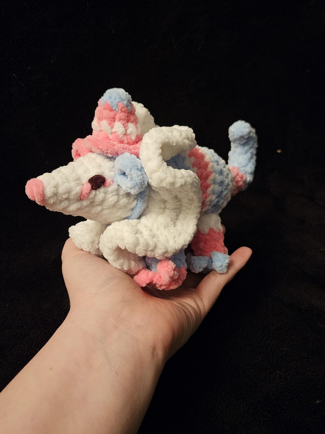 Trans Clown Possum - Pride Plush - Etsy