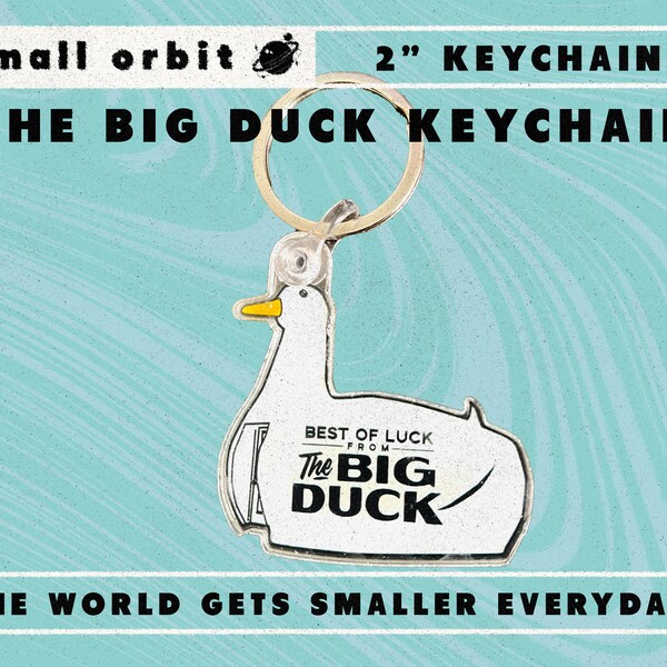 Duck Keychain - Etsy