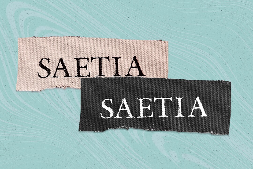Saetia Screen Printed Canvas Patch 4" Logo Screamo - Etsy