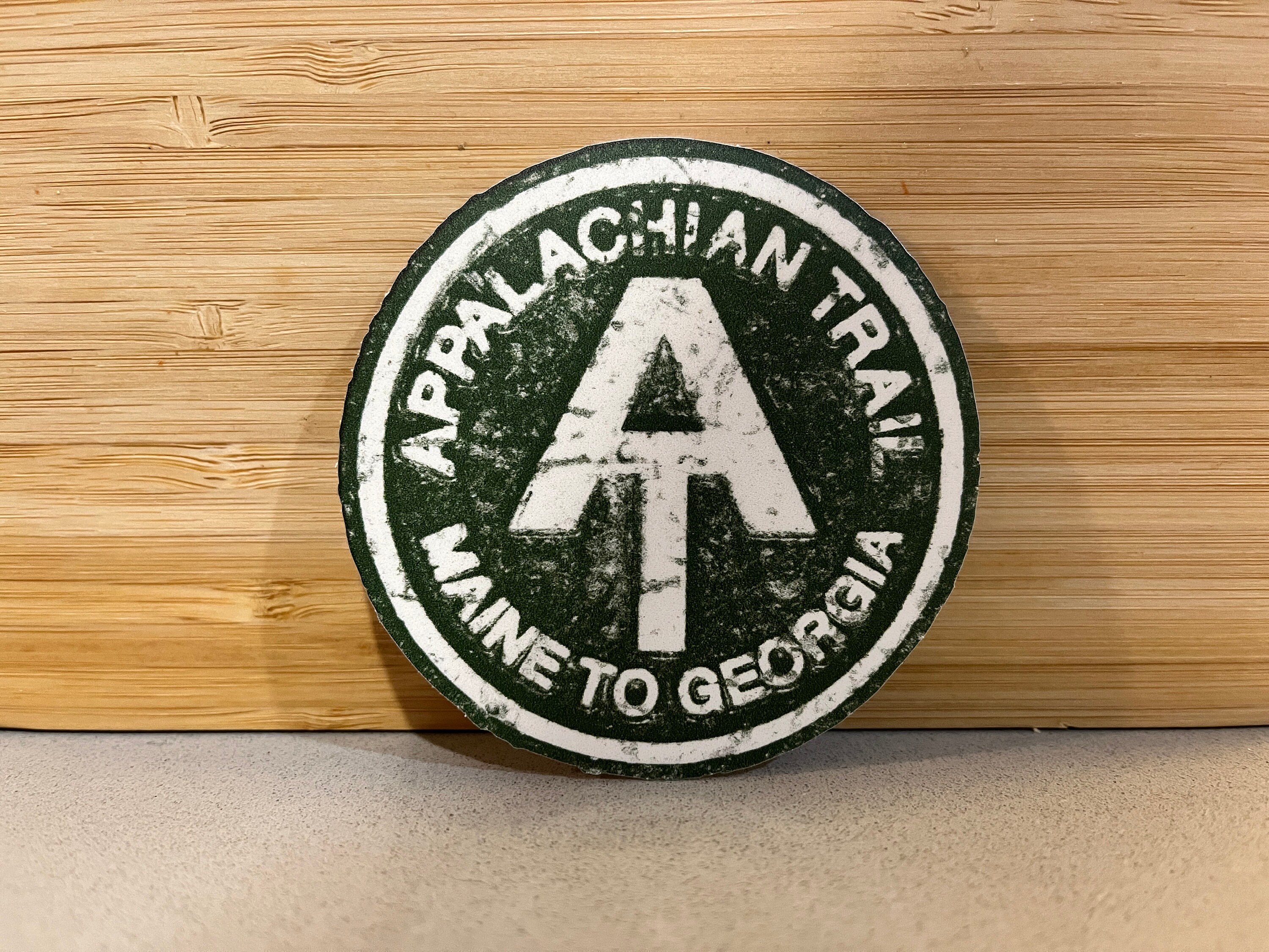 Appalachian Trail Trailmarker Sticker 3 Die-cut Maine to Georgia Hiking ...