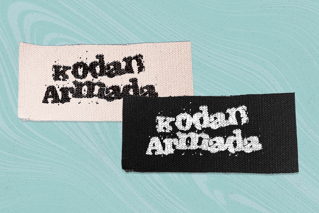 Kodan Armada Screen Printed Canvas Patch 4" Logo Screamo - Etsy