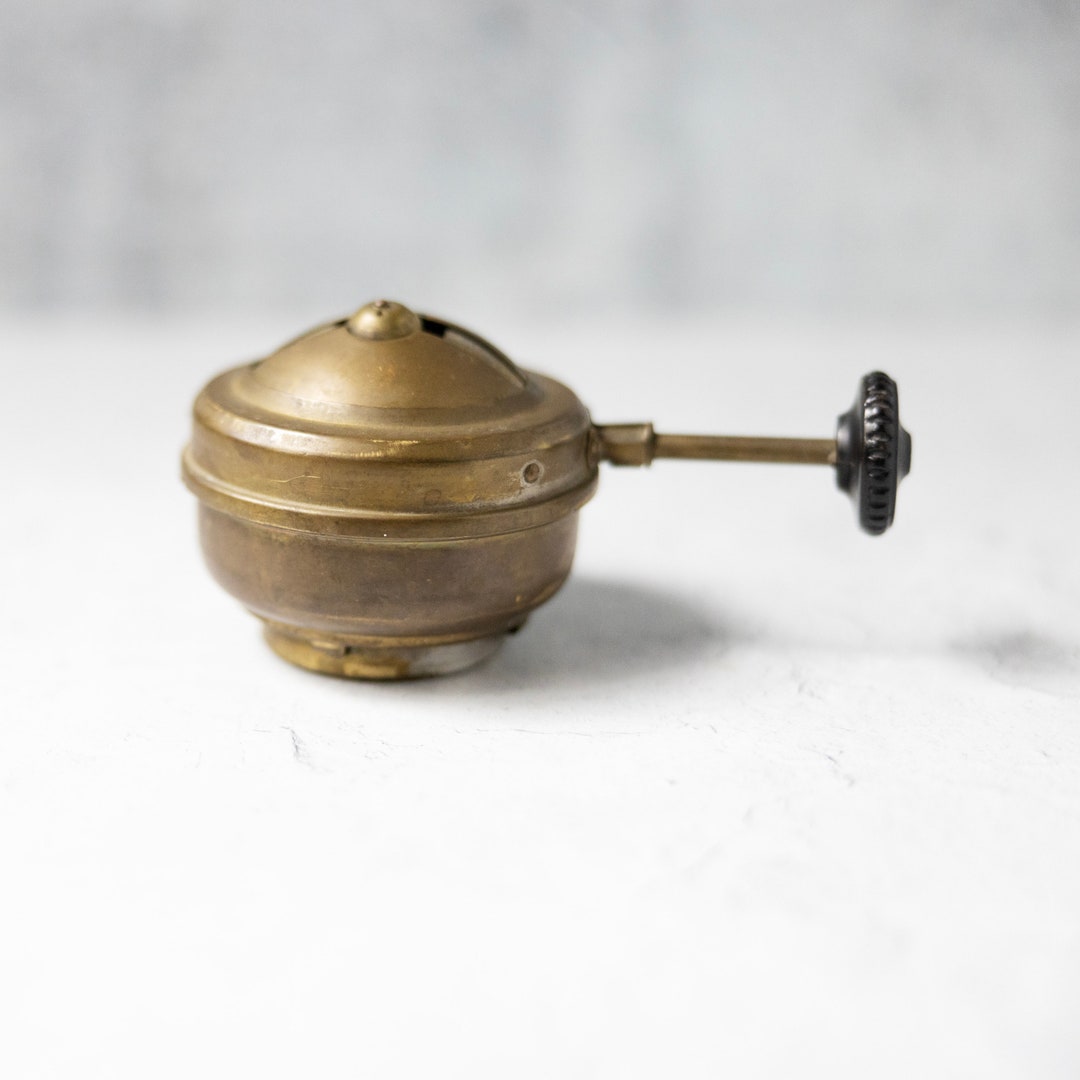 Antique Brass Chafing Burner Alcohol Stove Sternau & Co. New - Etsy