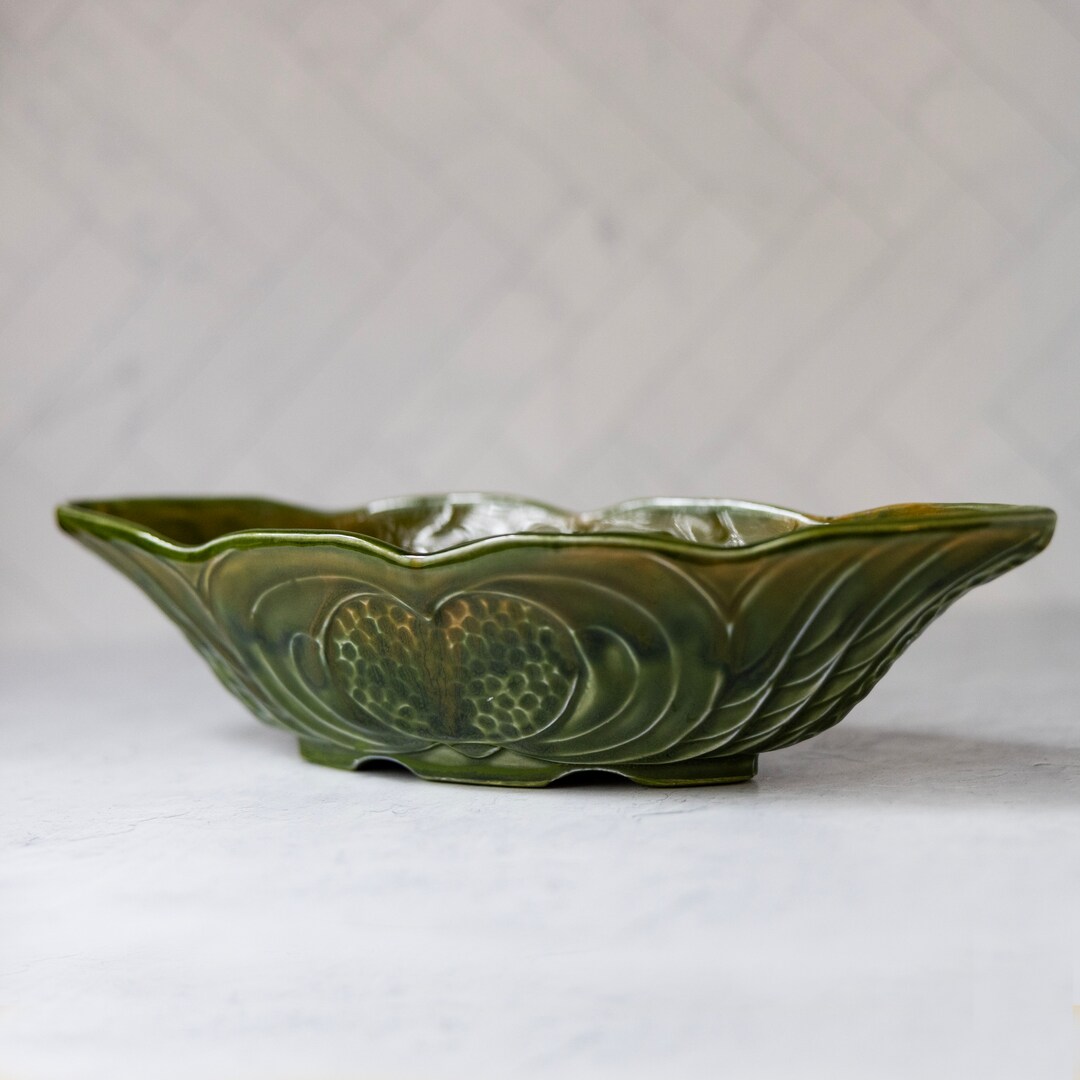 California Pottery Green Planter 769 - Etsy