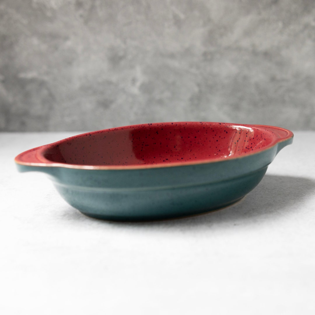 Denby England Vintage Casserole Au Gratin Baking Dish Stoneware ...