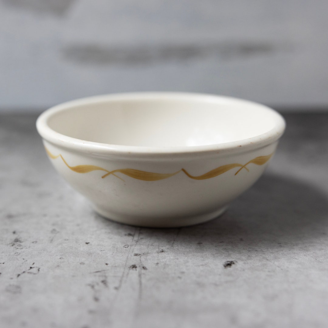 Syracuse China Cereal Soup Bowl 1980 Harvest Gold Pattern - Etsy