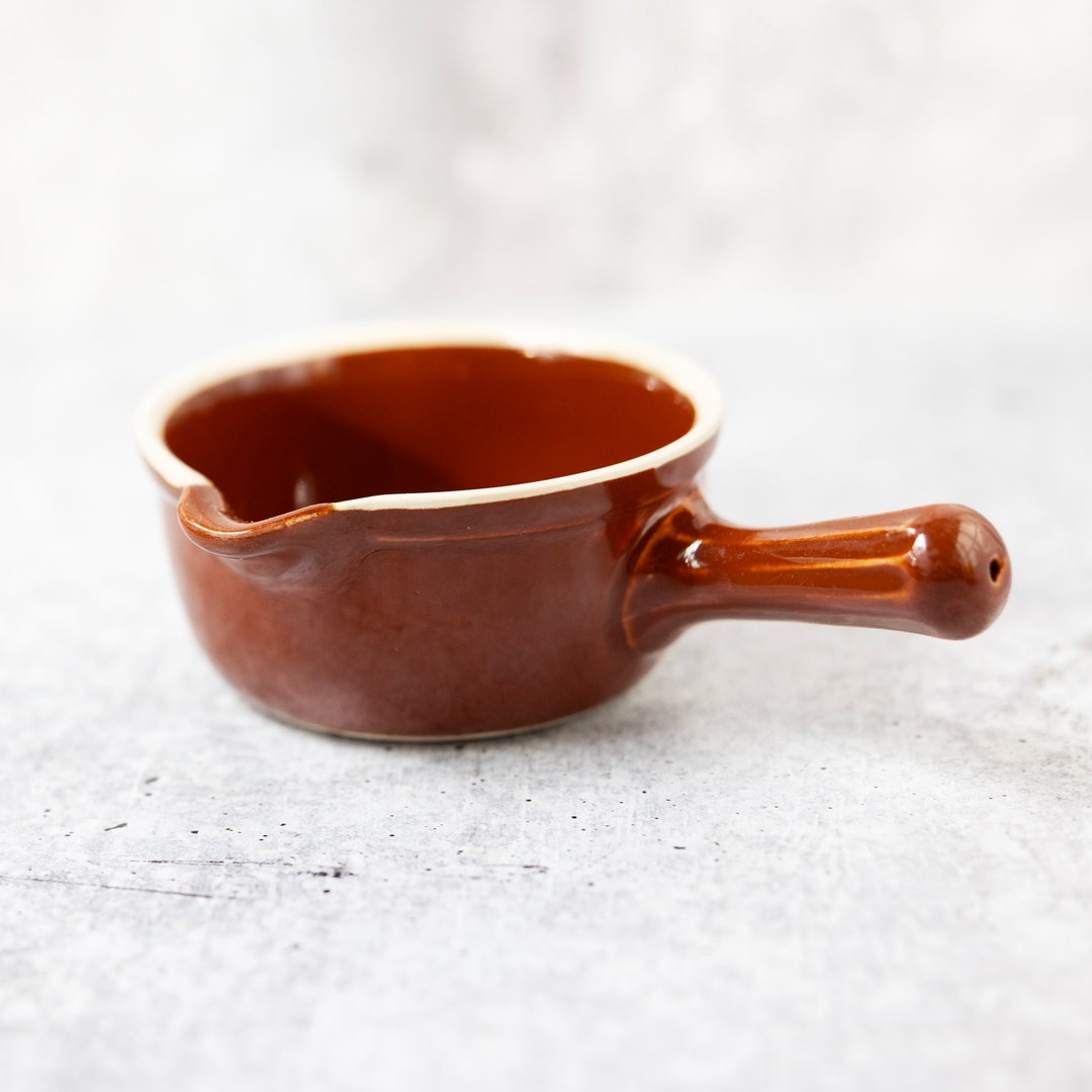 Sweden Keramik Flint Form 231 Vintage Crock Brown Pottery Bowl With ...