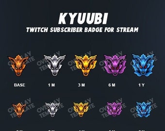 Naruto Twitch Sub Badges - Etsy
