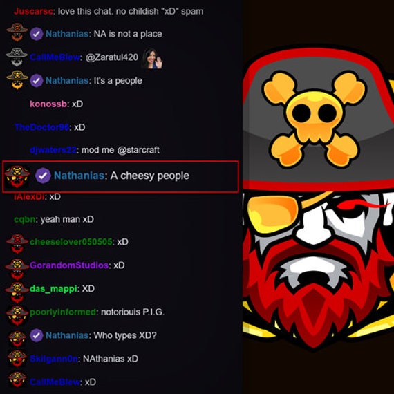 Digital Drawing & Illustration Pirate Hook Sub Badges 5 pack Bit Badges ...