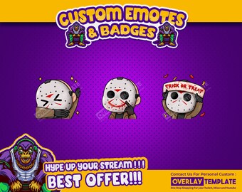 Jason Mask Emote - Etsy