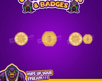 Gold Coin Emote | Etsy