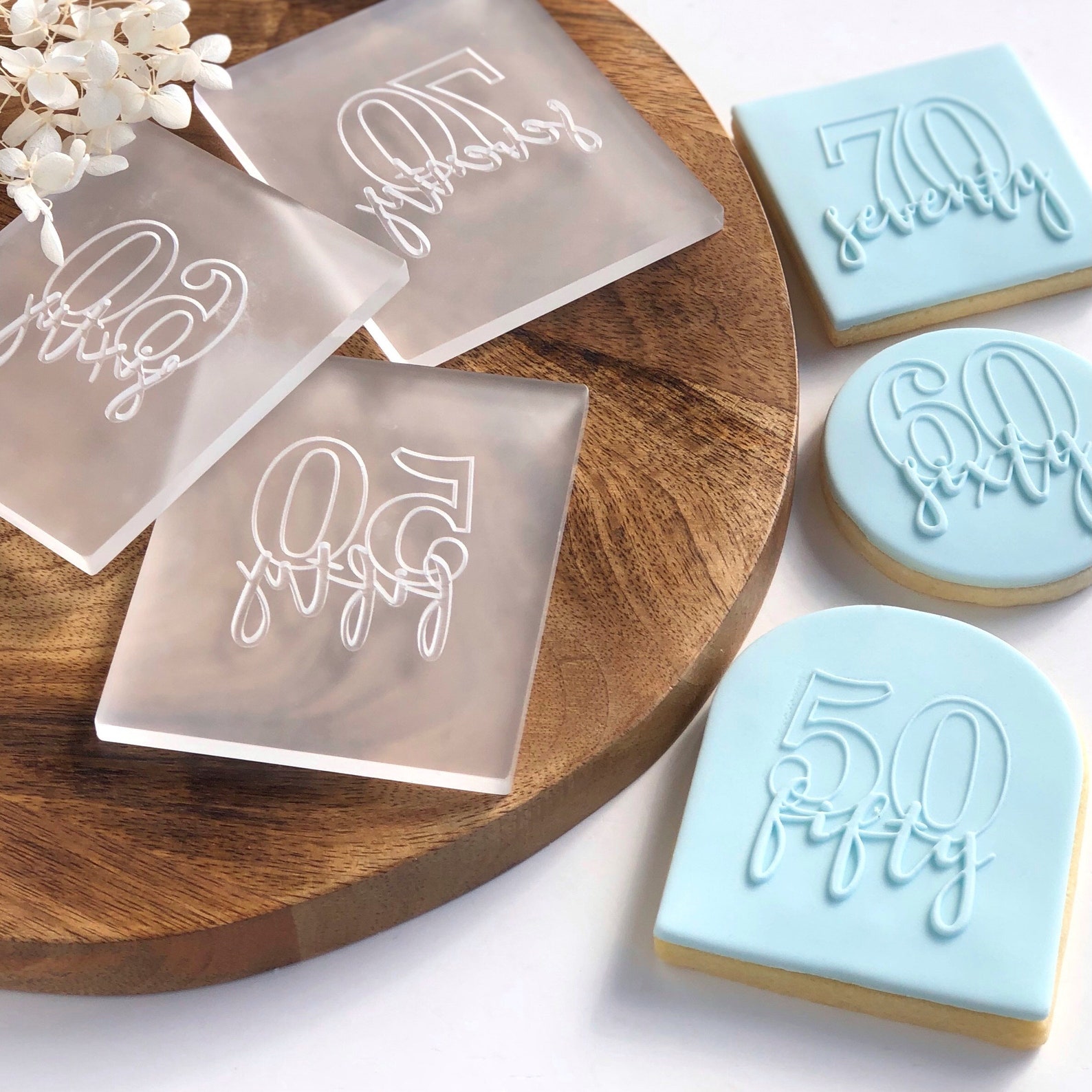 Two Way Number Pop Stamps please Select Number at Acheckout - Etsy