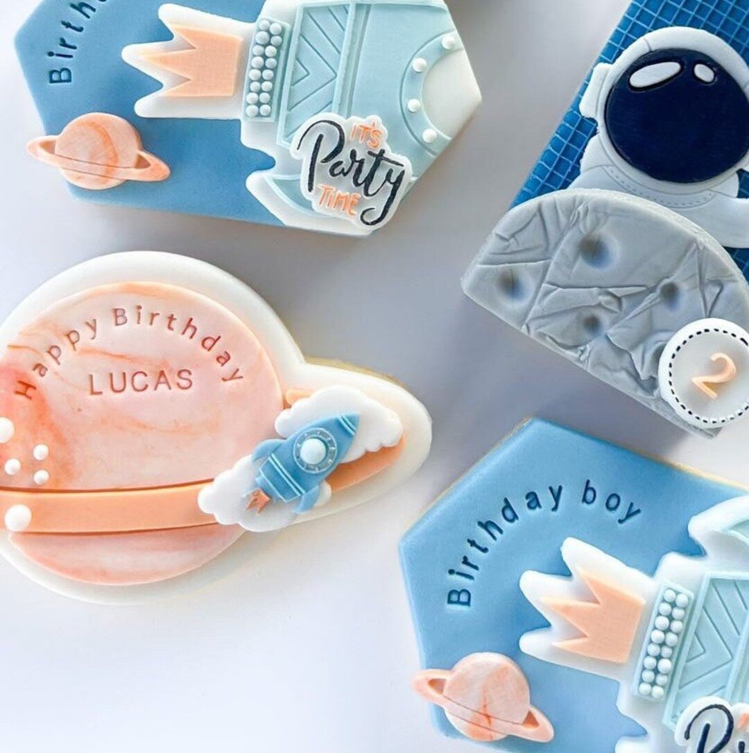 Saturn Pop Stamp With Matching Cutter - Etsy Australia