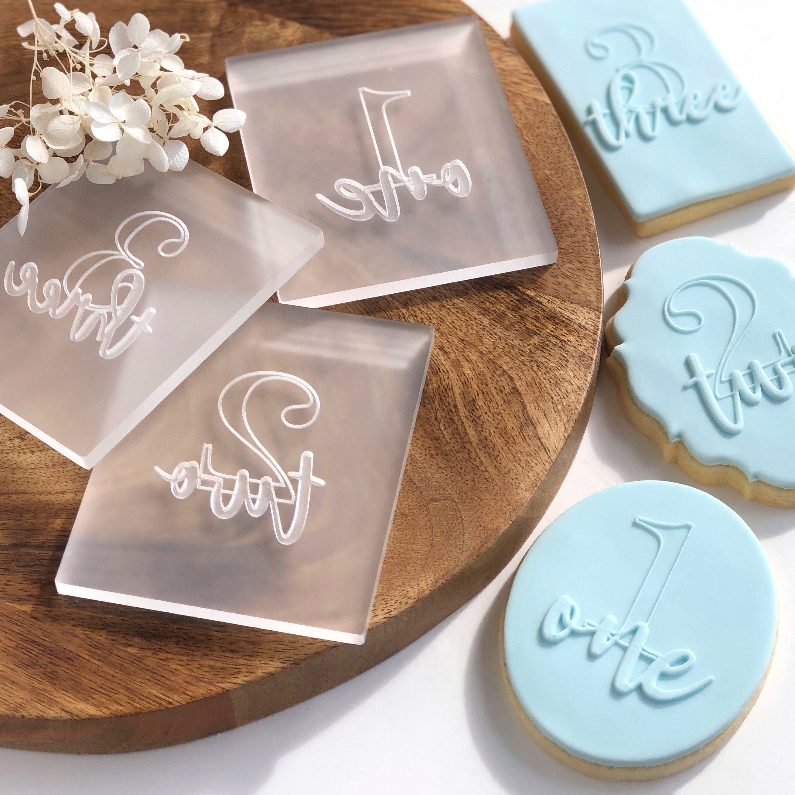 Two Way Number Pop Stamps please Select Number at Acheckout - Etsy