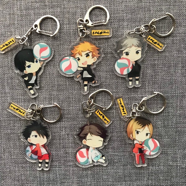 Haikyuu Keychain - Etsy Australia