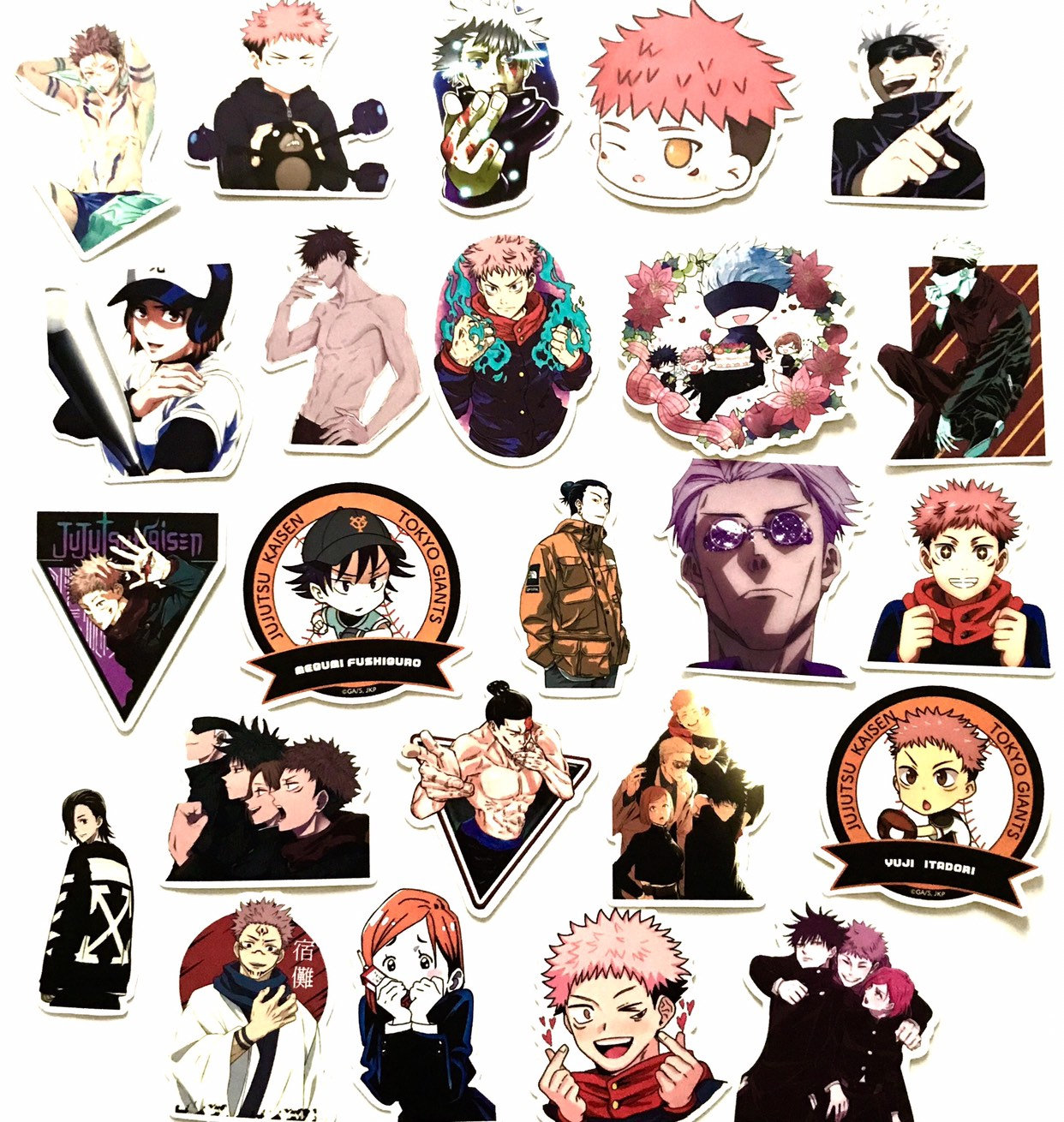 JJK Anime Vinyl Stickers Random Mystery Mix Laptop - Etsy Australia