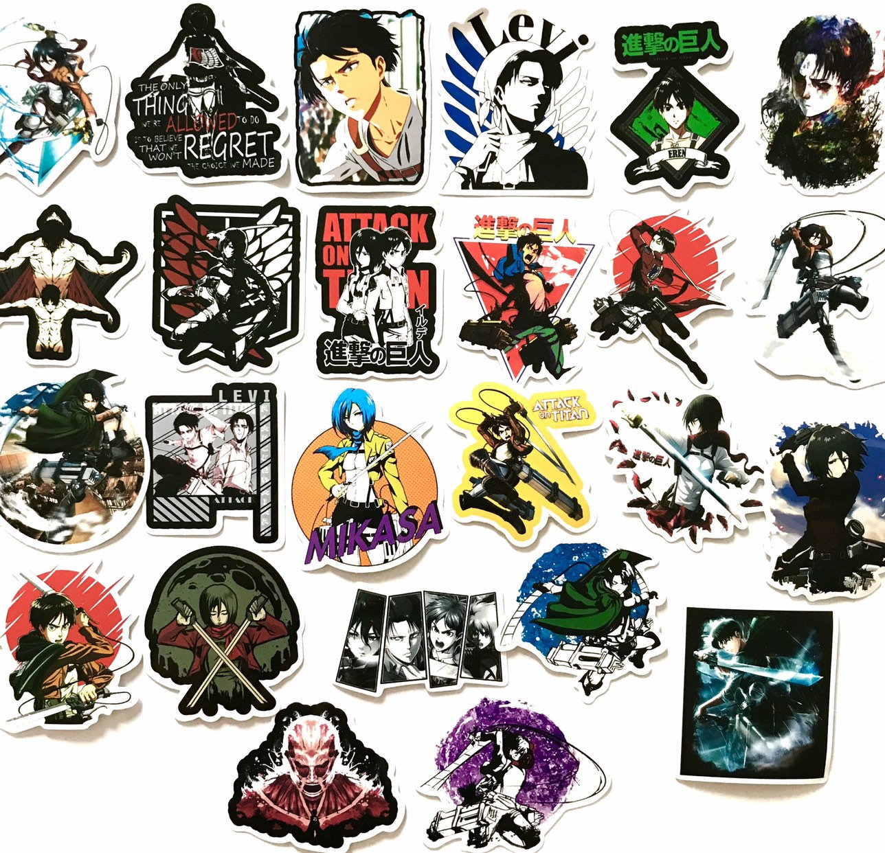 Anime Japanese Vinyl Stickers Random Mystery Mix | Etsy