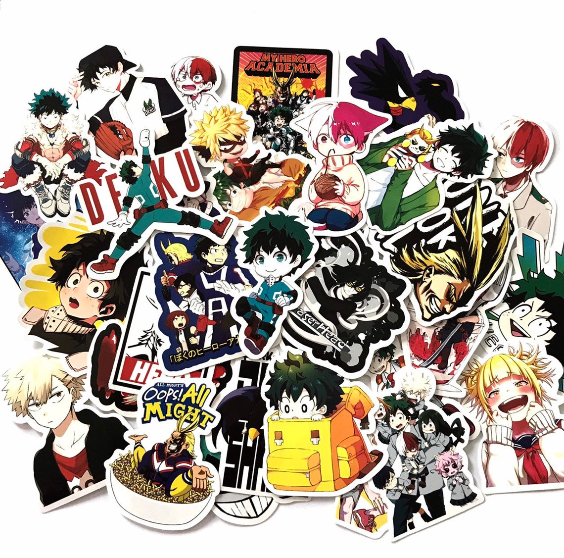 Anime Japanese Vinyl Stickers Random Mystery Mix | Etsy