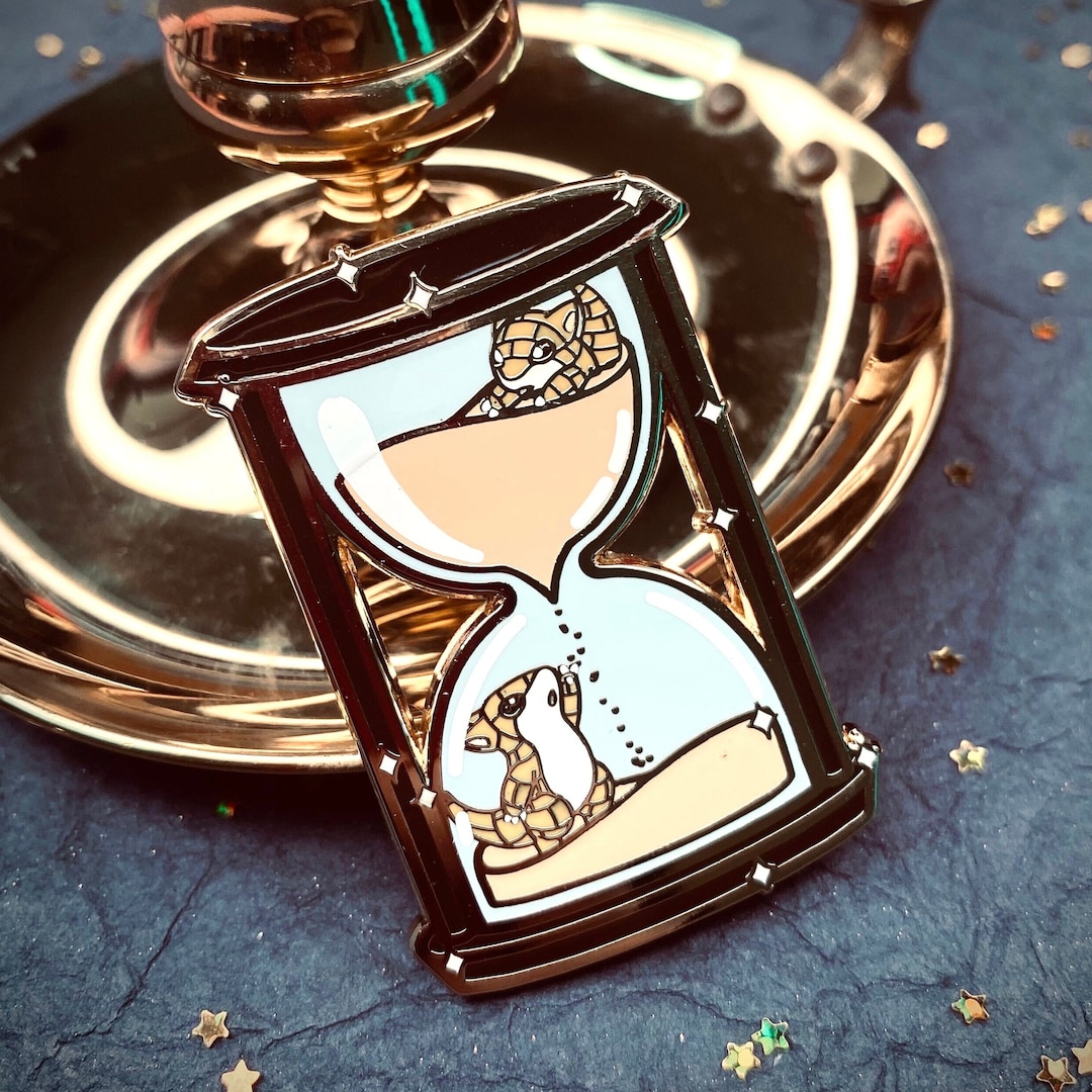 Sandshrew Hourglass Enamel Pin - Etsy