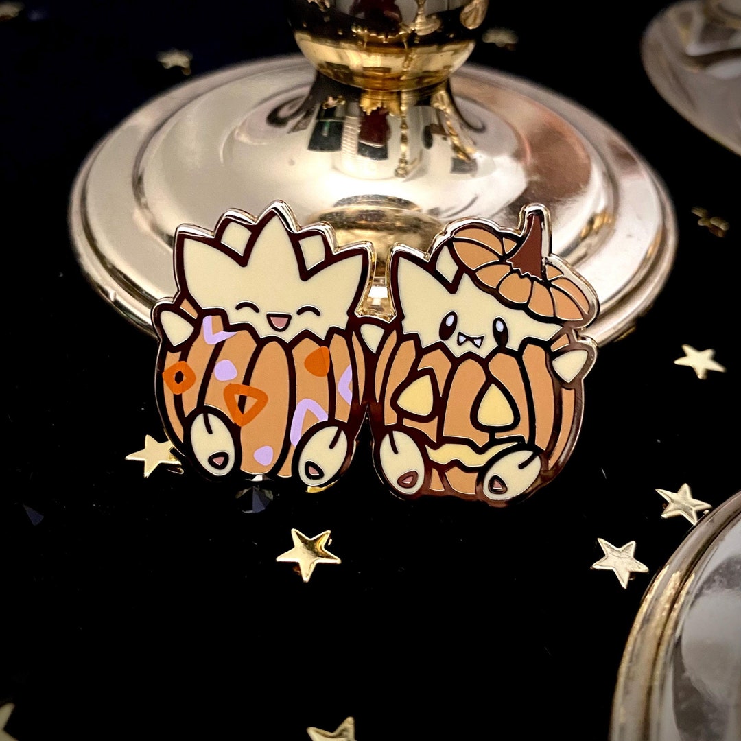 Pumpkin Togepi Enamel Pin - Etsy