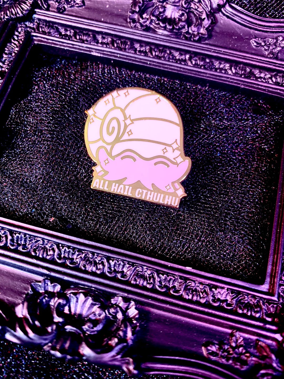 Shiny Omanyte Cthulhu Enamel Pin - Etsy