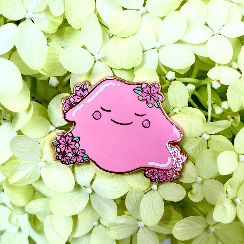 Sleepymon Ditto Enamel Pin | Etsy