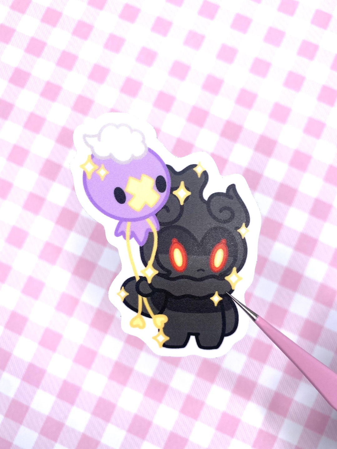 Marshadow and Driftloon Sticker - Etsy