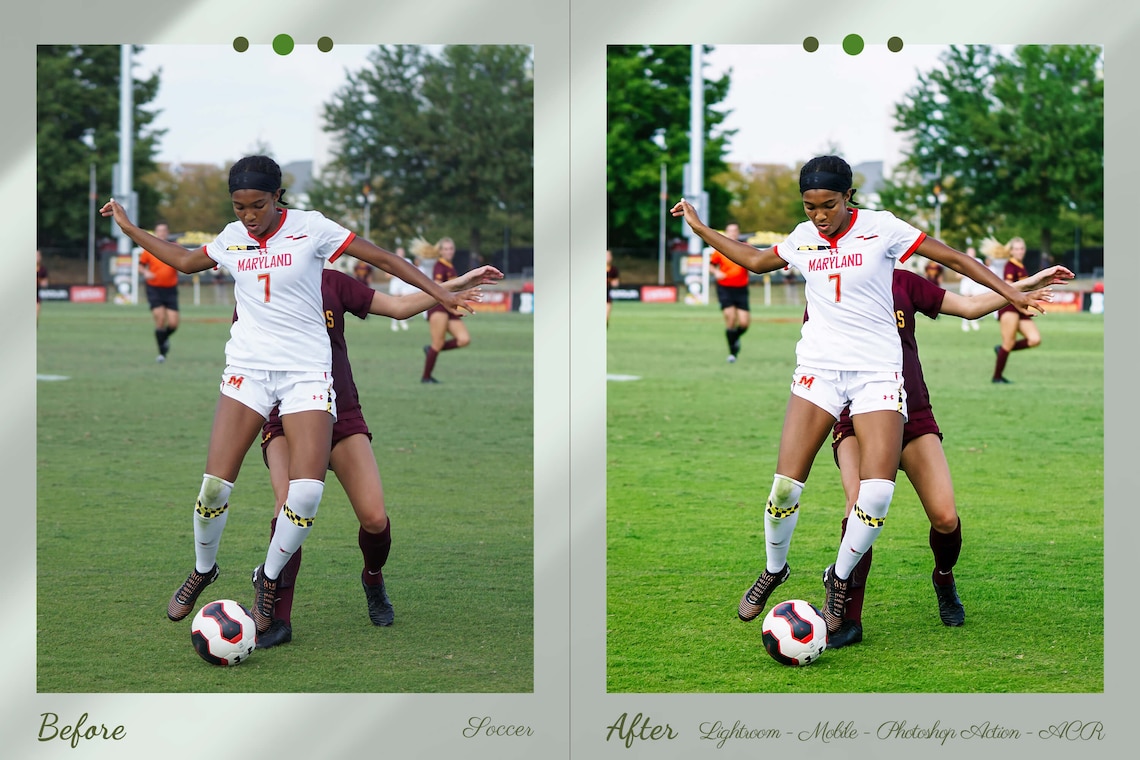Soccer Lightroom Mobile Presets Photoshop Instagram Filters HDR World ...