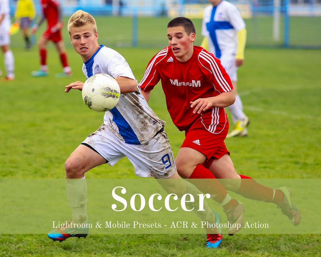 Soccer Lightroom Mobile Presets Photoshop Instagram Filters HDR World ...