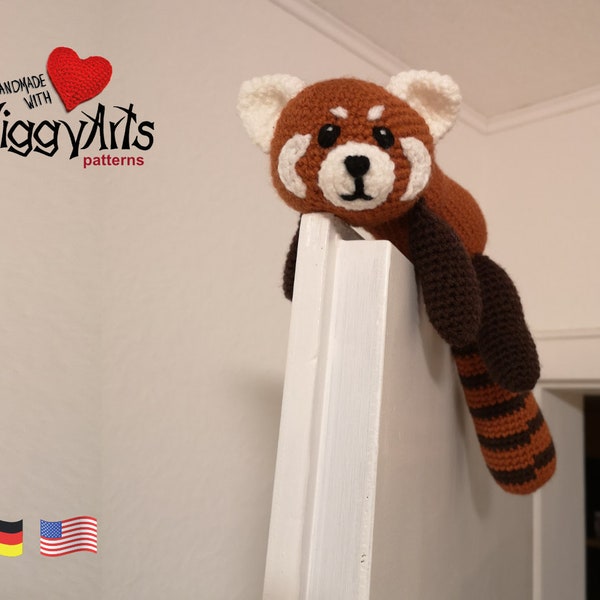 Crochet Red Panda - Etsy