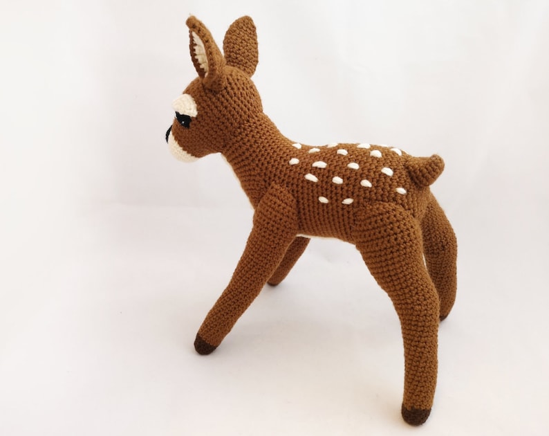 Fawn - Crochet-pattern - Etsy