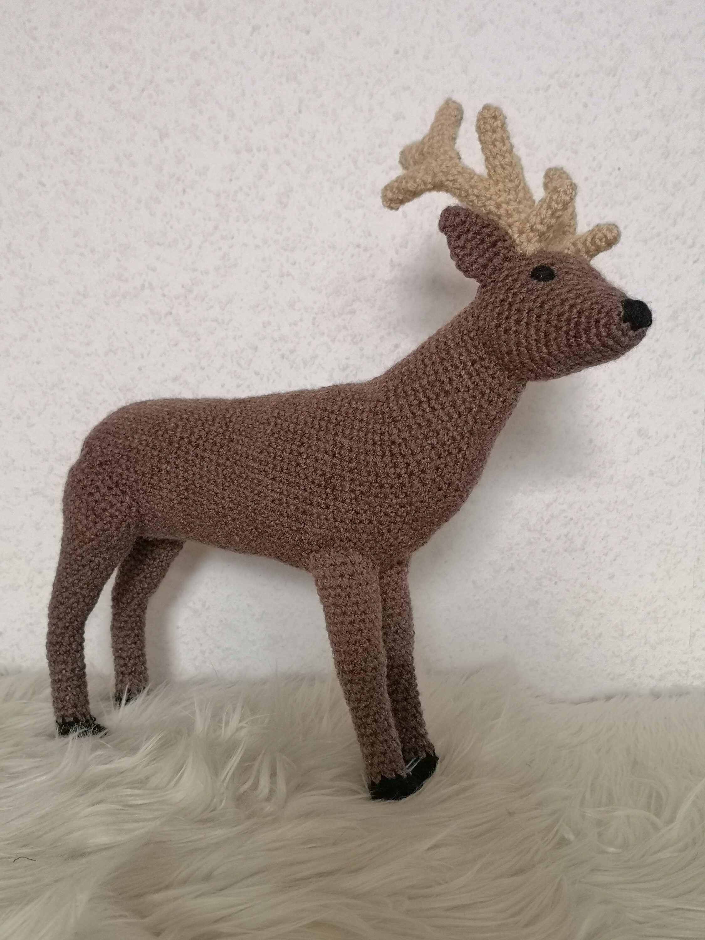 Stag - Crochet Pattern - Etsy