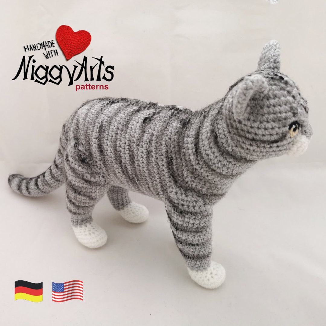 Realistic Cat Crochet Pattern - Etsy
