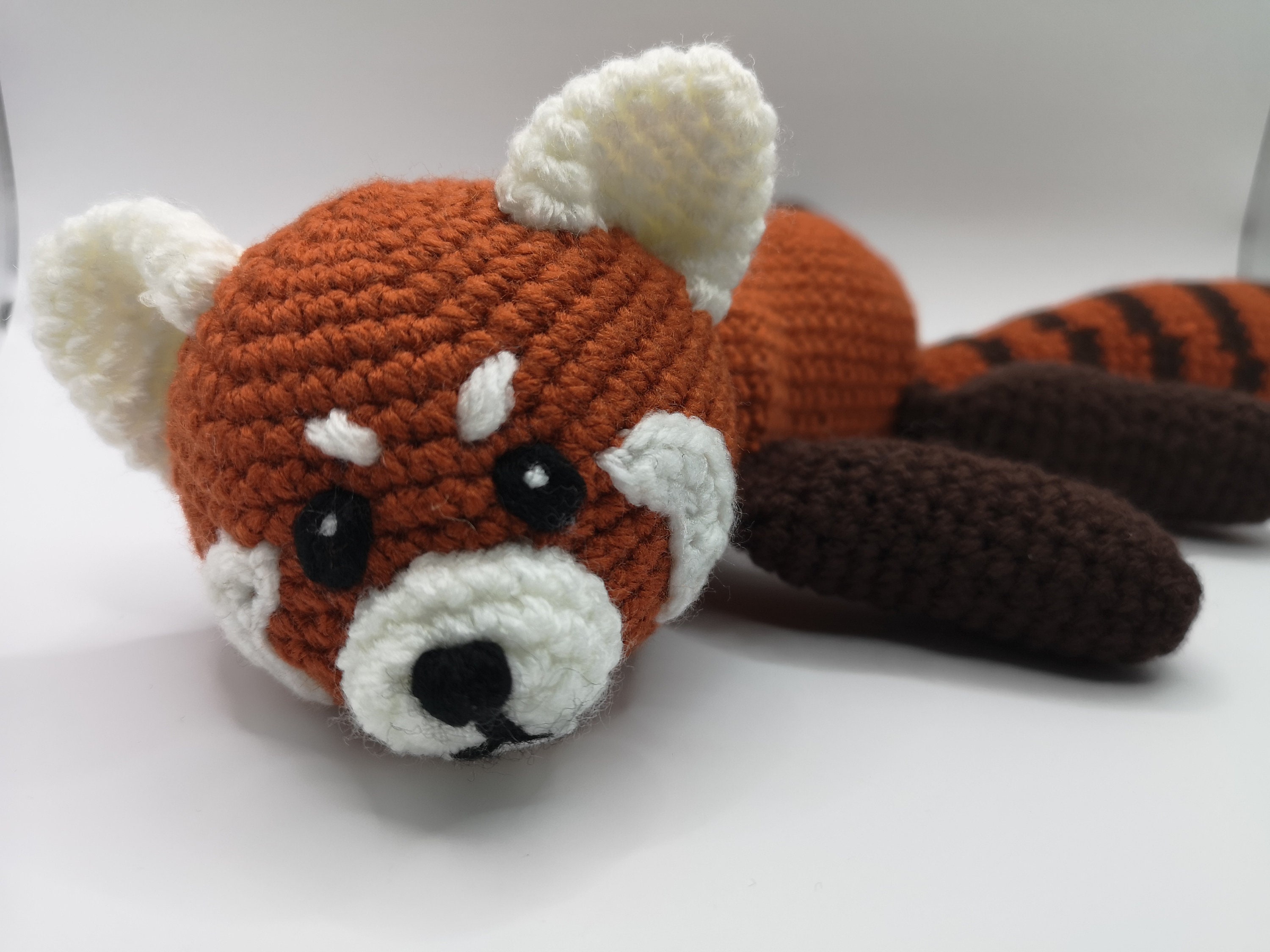 Red Panda Crochet Pattern - Etsy
