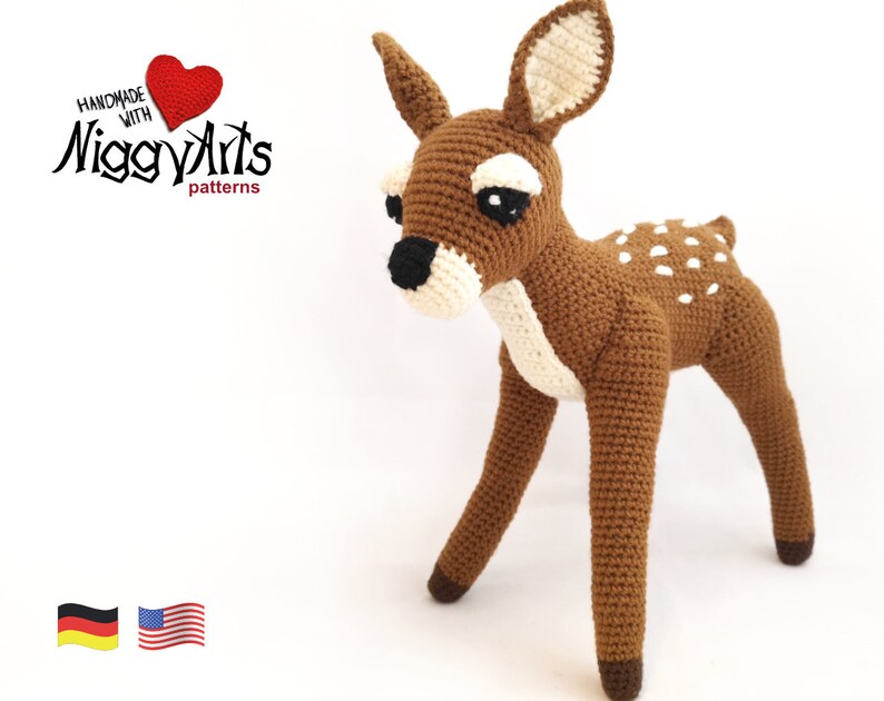 Fawn Crochet-pattern - Etsy