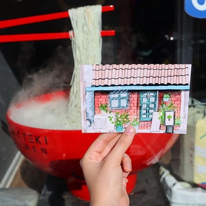 Japanese Storefront Poster Japanese Flower Shop Flower Wall - Etsy