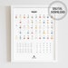 Alphabet Chart Beige, PRINTABLE Educational Poster, DIGITAL DOWNLOAD ...