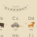 Alphabet Chart Beige, PRINTABLE Educational Poster, DIGITAL DOWNLOAD ...