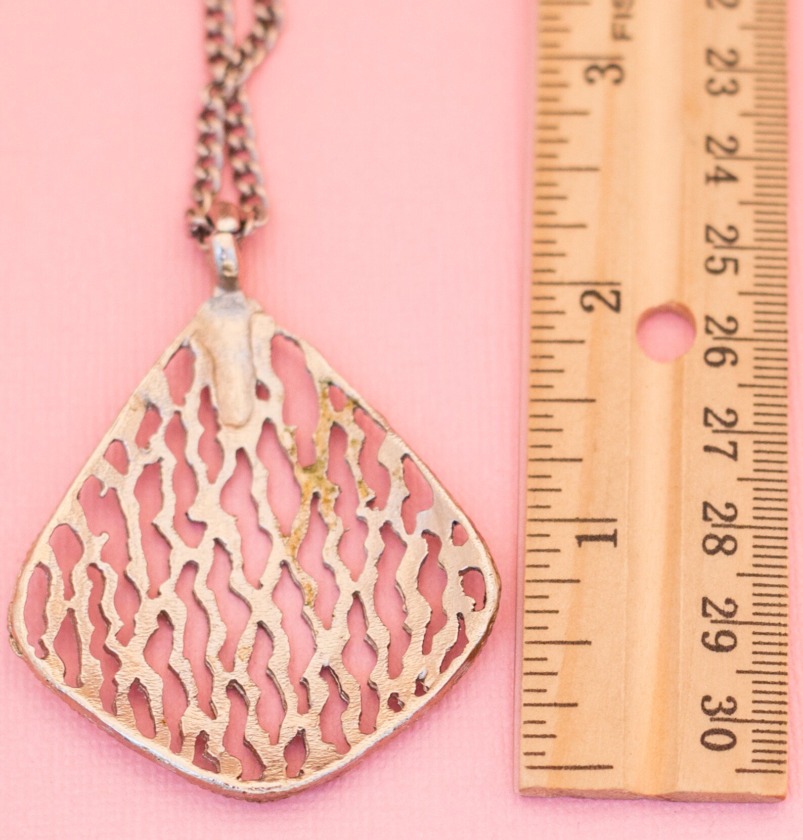 Vintage Silver Tone Elven Tree Bark Necklace | 24 Inches | H19 - Etsy