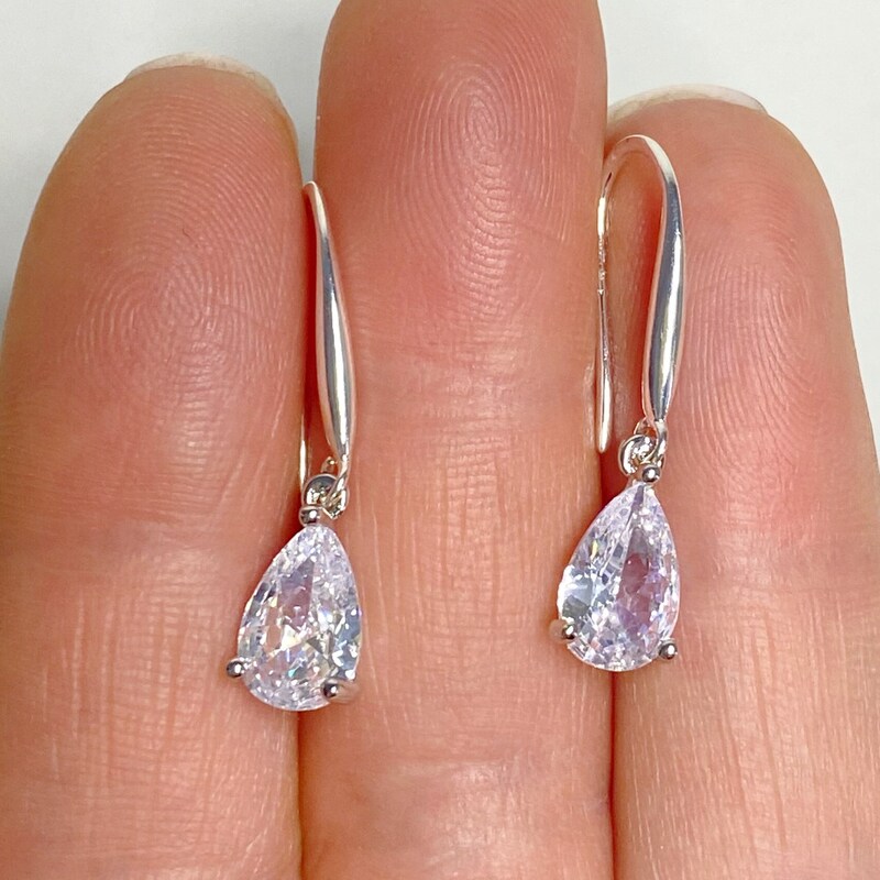 Crystal Drop Earrings - Etsy