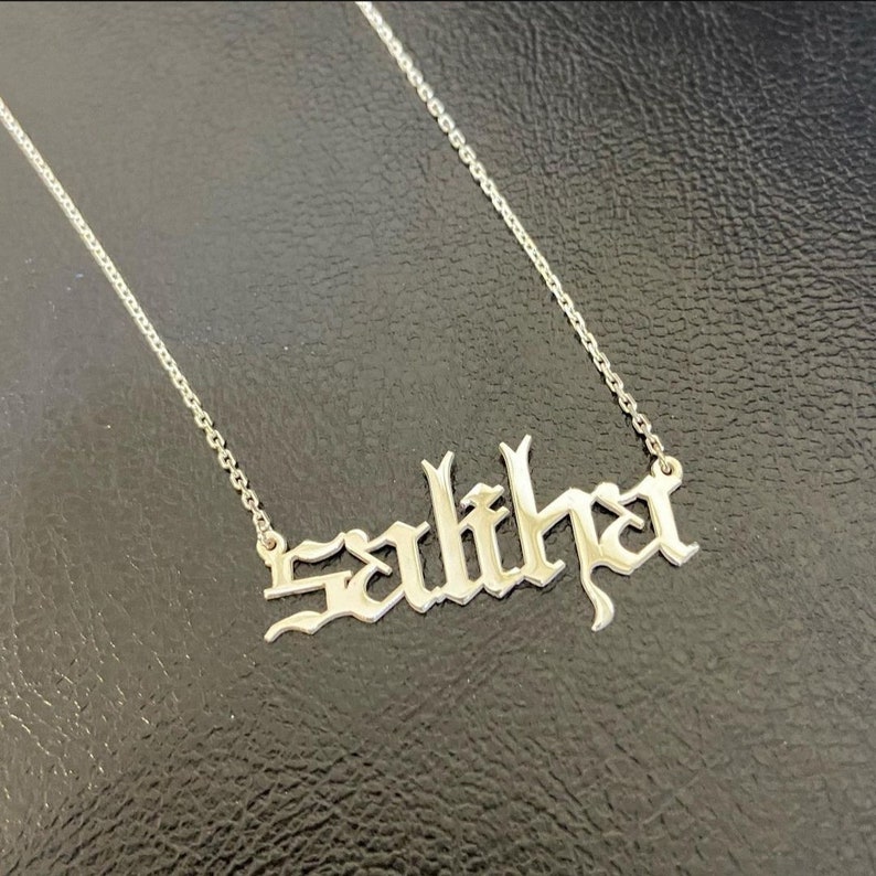 Custom Handmade Name Necklace Personalized Gifts for Her - Etsy