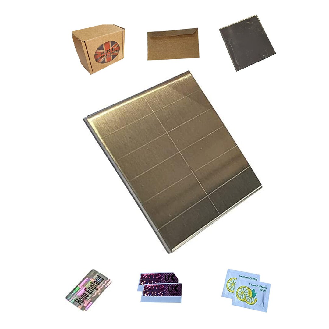 Crypto Seed Storage Cold Stainless Steel Metal Wallet Punchable or ...