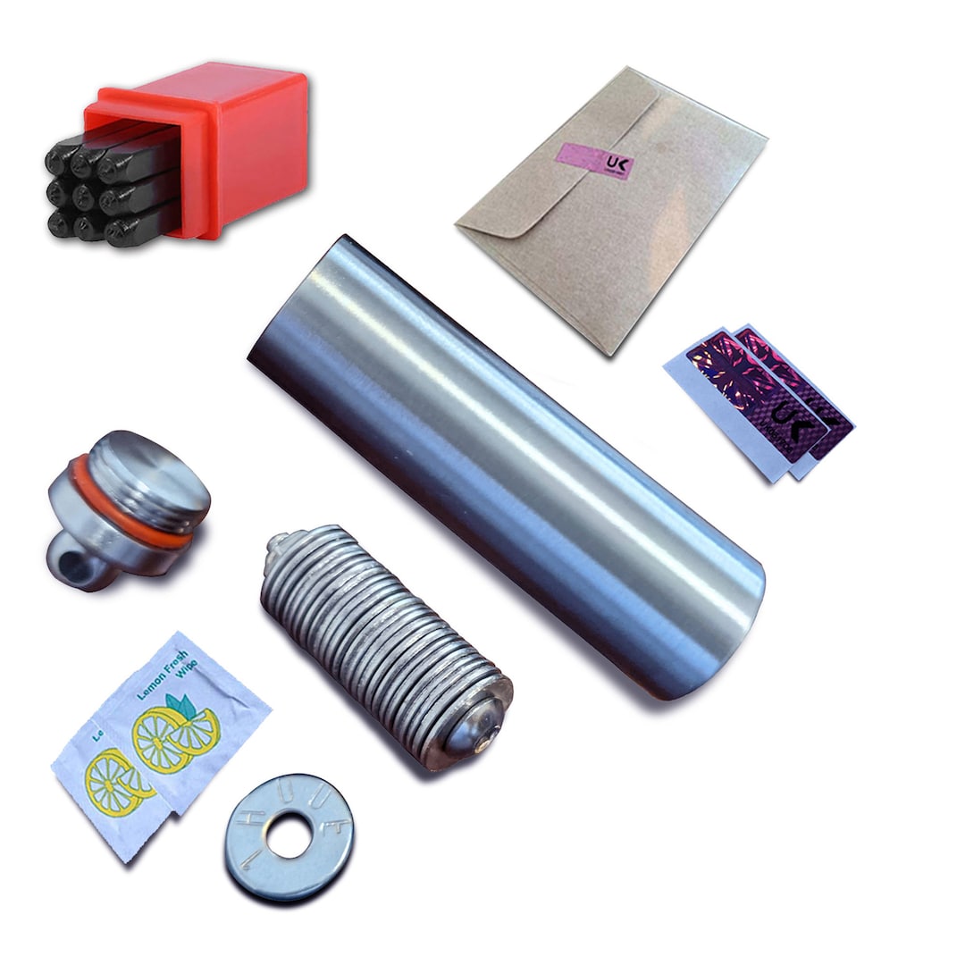 Crypto Stainless Steel Capsule Mnemonic Seed Recovery Bitcoin Offline ...