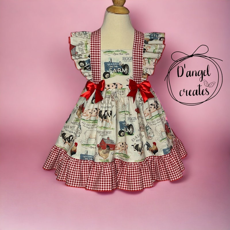 Farm Girl Dress - Etsy