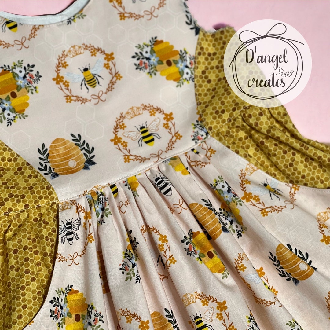Honey Bees Dress - Etsy