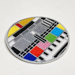 Retro Patches - Vintage, 80's, Mix Tape, Tv, Camera, Embroidered Sew on ...