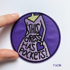 Round Popular Patches 6 DIFFERENT DESIGNS Embroidered Sew on / | Etsy UK